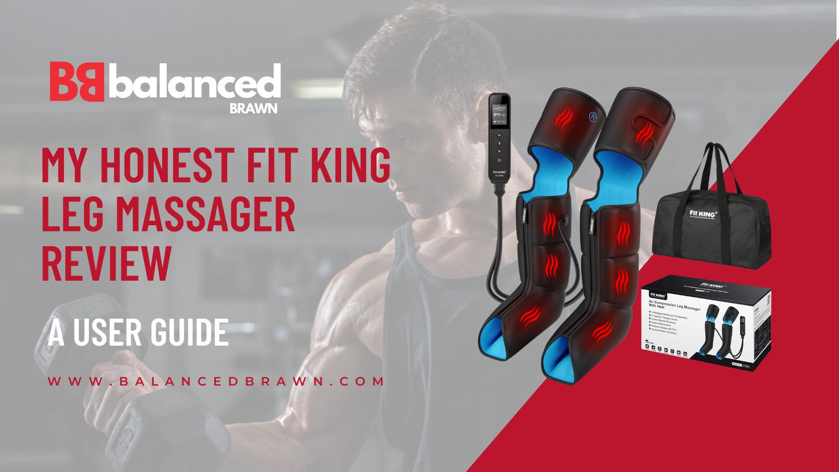 My Honest FIT KING Leg Massager Review 2025 - Balanced Brawn